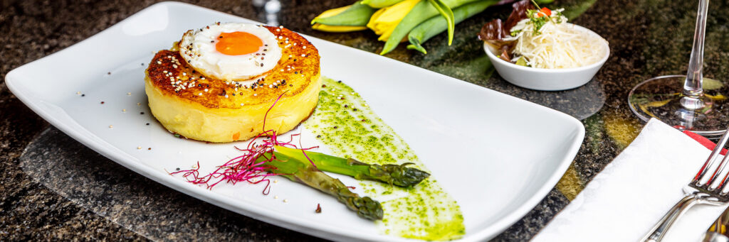 Gefüllte Kartoffelnester mit Salat – Burgis Grossverbraucher